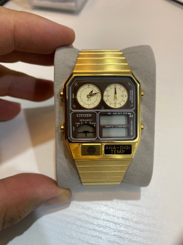 Citizen ANA-DIGI TEMP, Men's Fashion, Watches & Accessories, Watches on ...