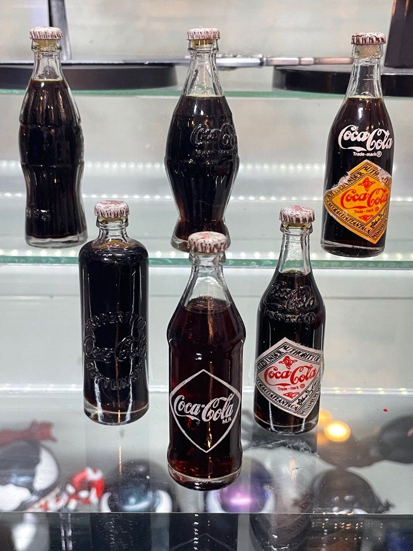 Classic coca-cola mini bottles, Hobbies & Toys, Memorabilia ...