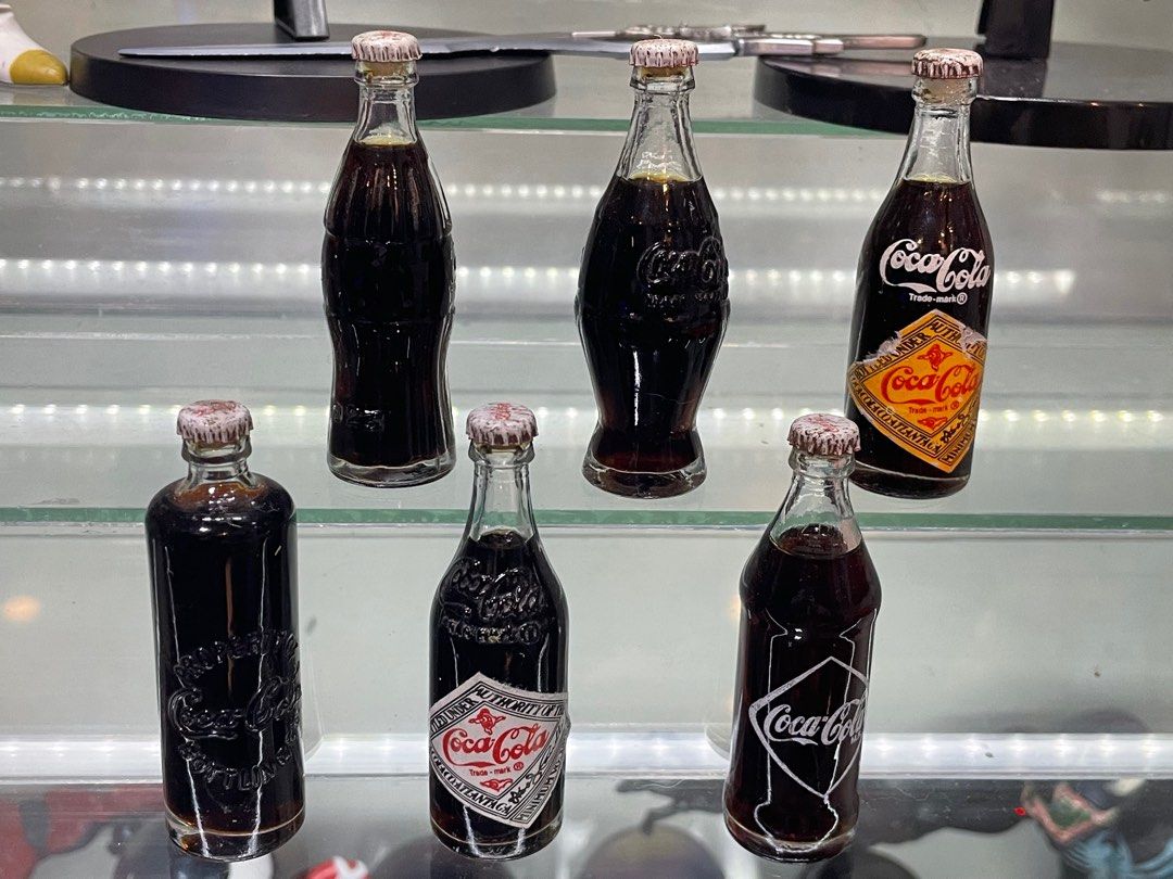 Classic coca-cola mini bottles, Hobbies & Toys, Memorabilia ...