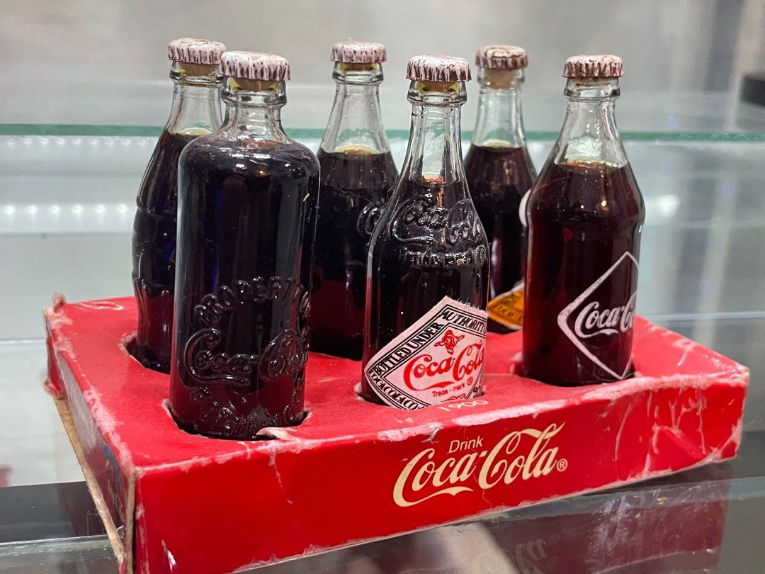 Classic coca-cola mini bottles, Hobbies & Toys, Memorabilia ...