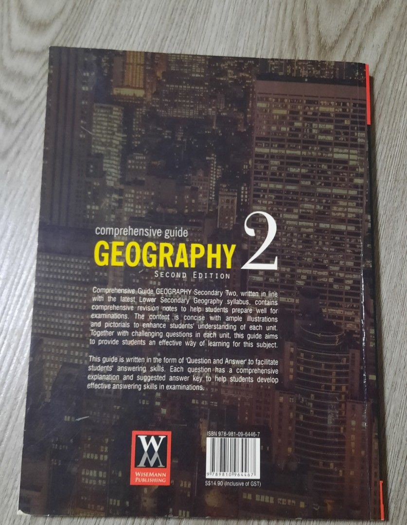 Comprehensive Guide Geography 2 Assessment Book, Hobbies & Toys, Books ...