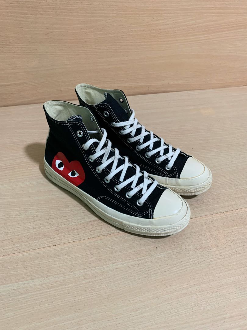 Converse CDG, Men's Fashion, Footwear, Sneakers on Carousell