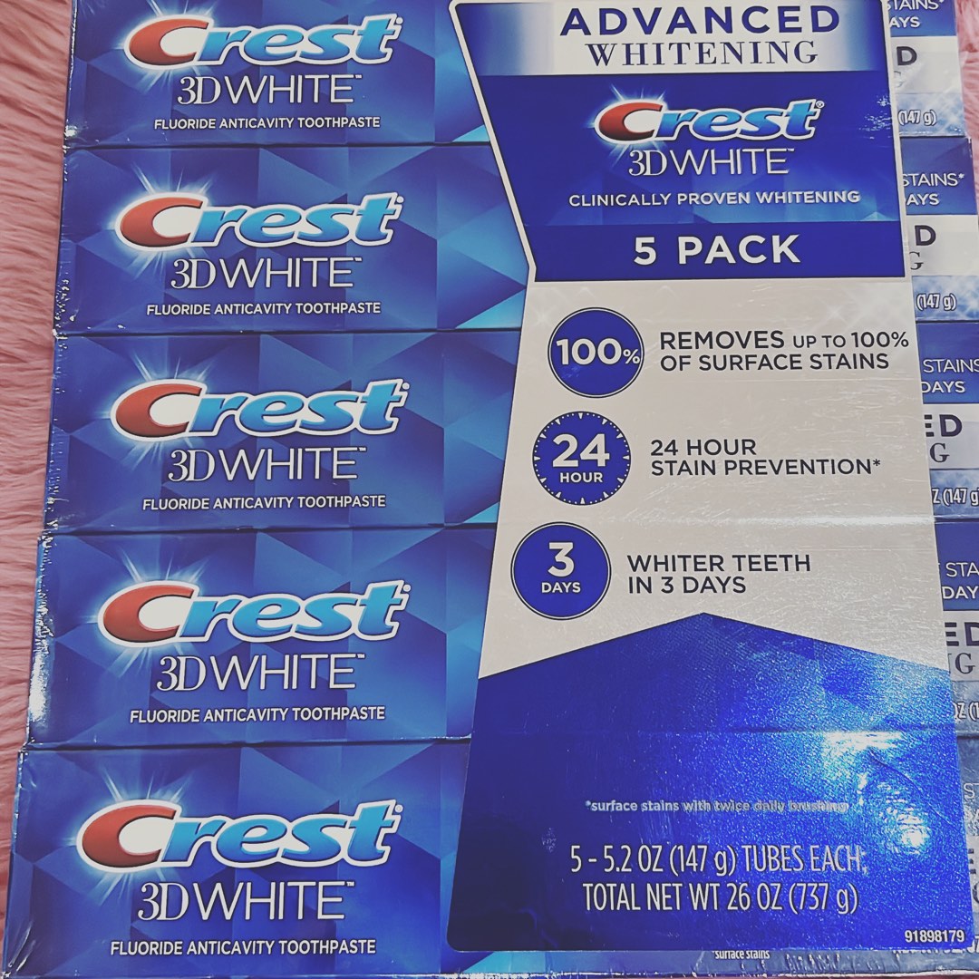 Crest 3d White Toothpaste (sold per piece), Beauty & Personal Care ...