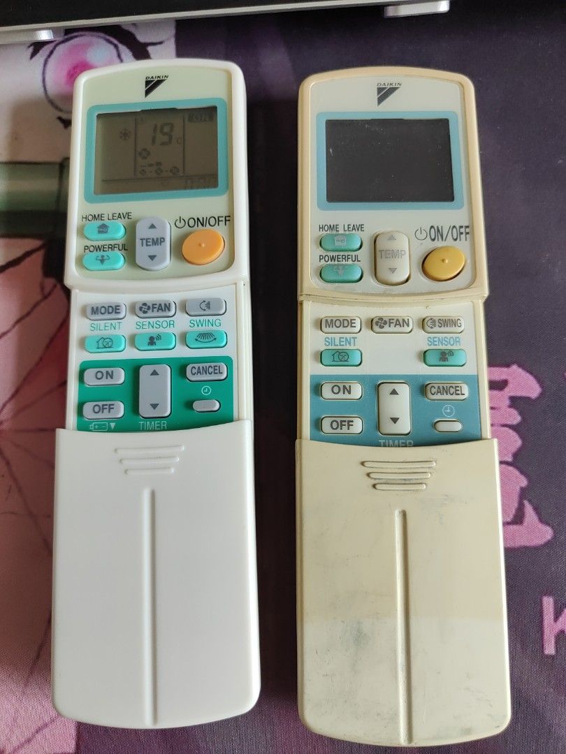Daikin Original Remote Control, TV & Home Appliances, Air Conditioners ...