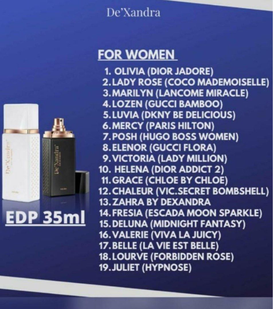 De'Xandra Perfume, Beauty & Personal Care, Fragrance & Deodorants on ...