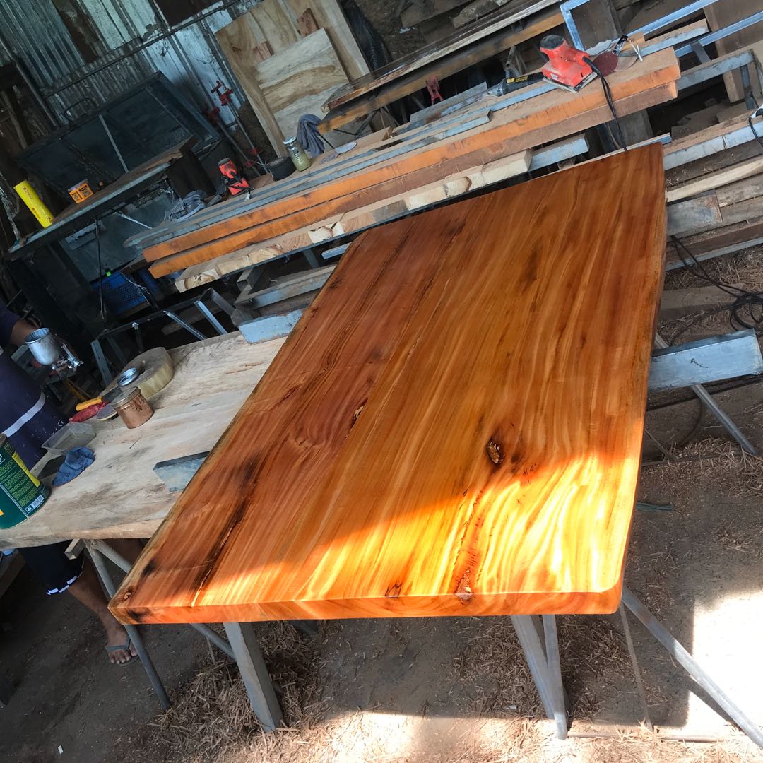 Dining table 6 seaters 5x3ft , 150cm x 90cm, Furniture & Home Living ...