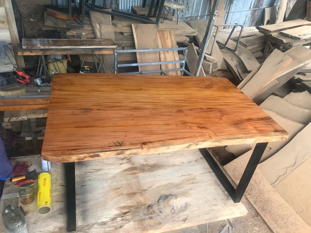 Dining table 6 seaters 5x3ft , 150cm x 90cm, Furniture & Home Living ...