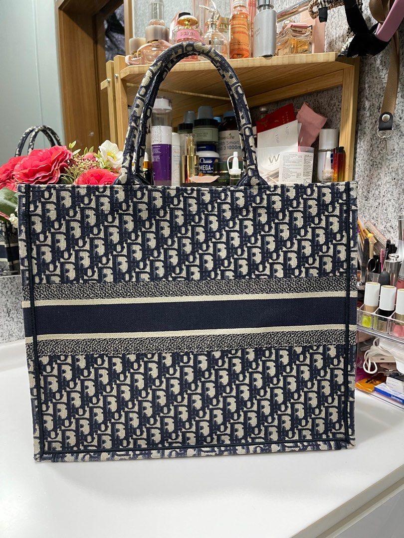 Dior Book Tote Bag, Luxury, Bags & Wallets on Carousell