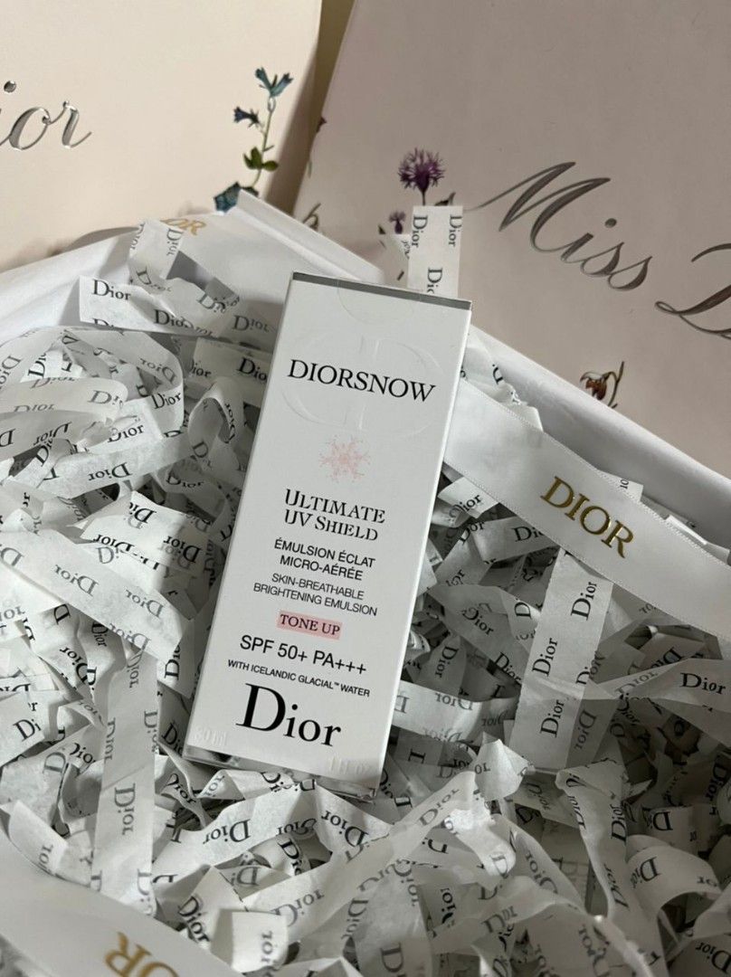 DIORSNOW ULTIMATE UV SHIELD TONE UP Skin-Breathable Brightening Emulsion - Tinted Skincare - SPF ...