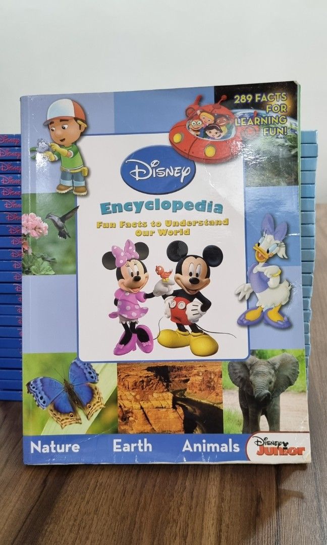Disney Children Encyclopedia 24 books full set, Hobbies & Toys, Books ...