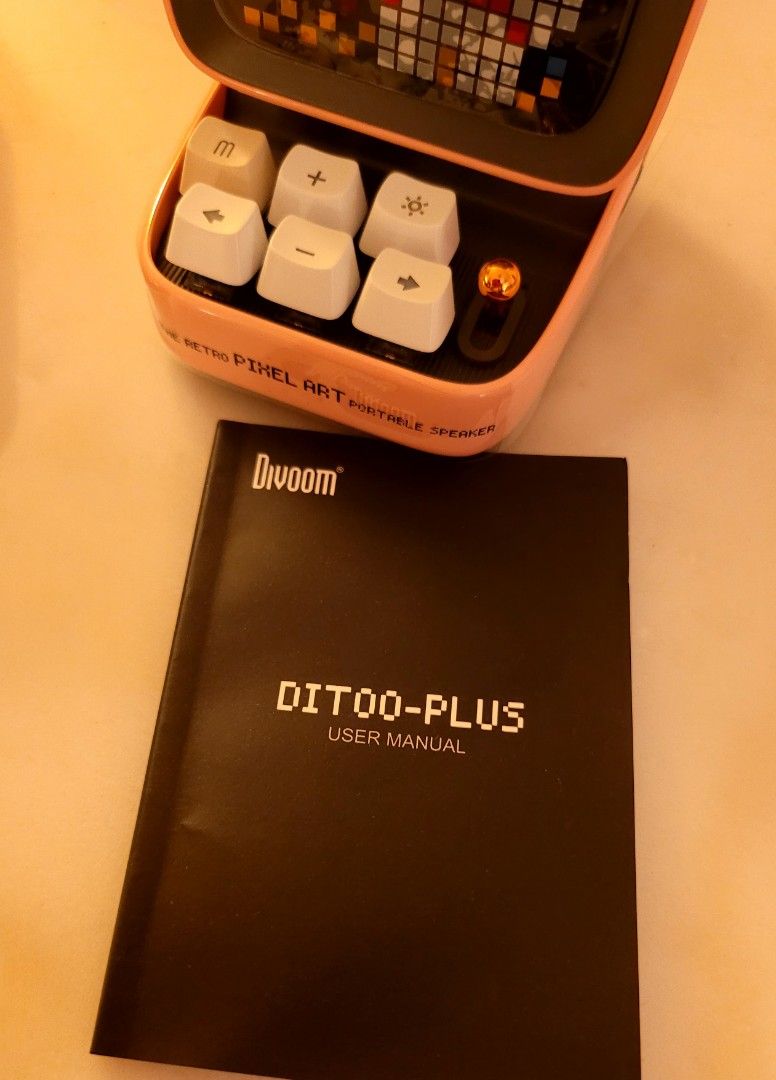 Divoom Ditoo Plus Bluetooth Speaker, Audio, Portable Music Players on ...