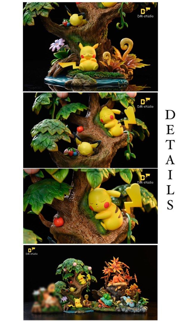 DM Studio - Pokemon Sleeping Series 04 - Pikachu, Hobbies & Toys, Toys ...