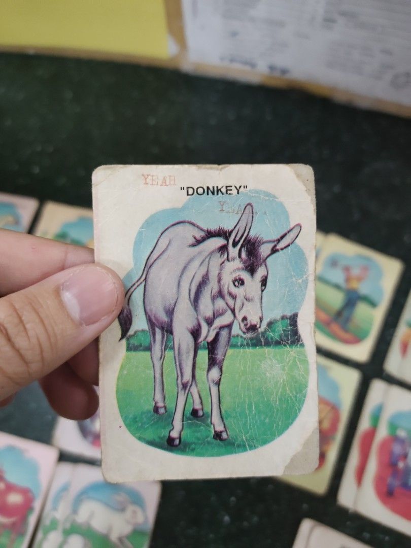 Donkey Card Game 90s version, Hobbies & Toys, Collectibles ...