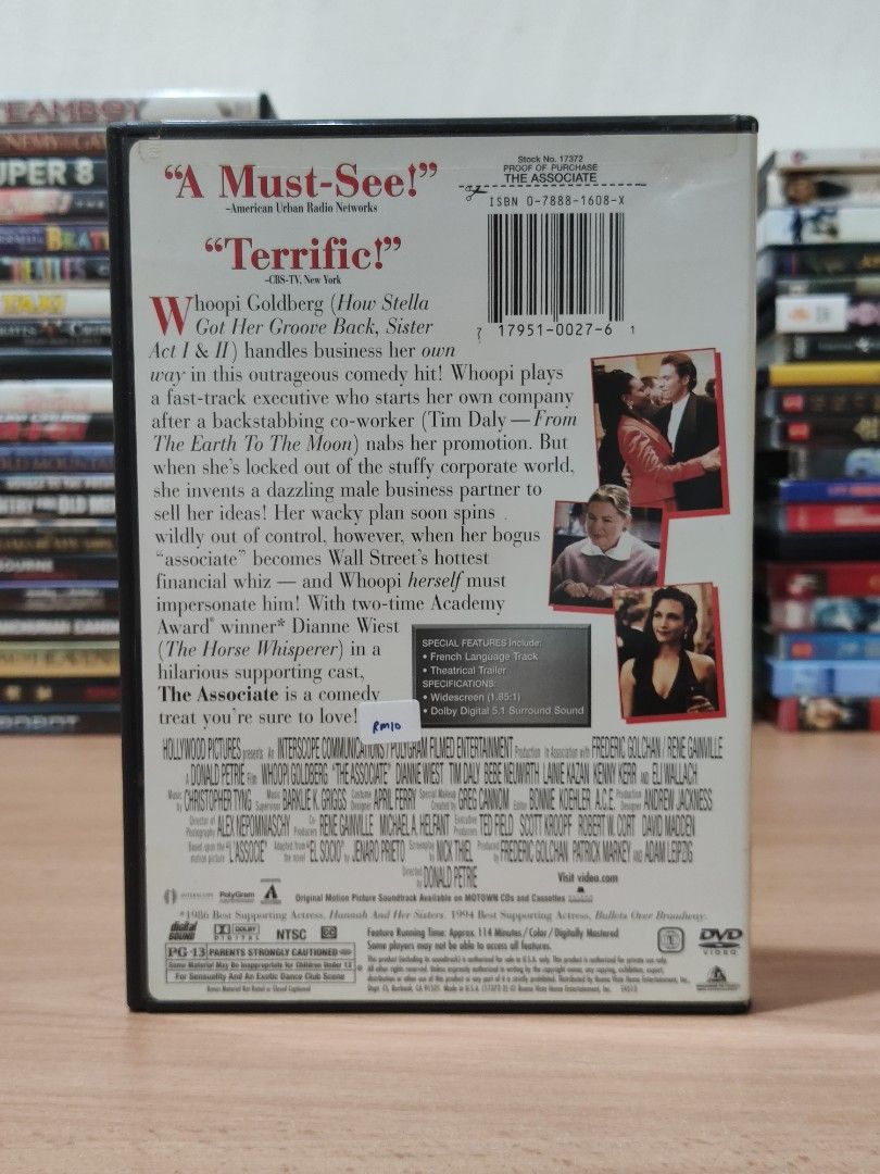 (DVD) The Associate, Hobbies & Toys, Music & Media, CDs & DVDs on Carousell