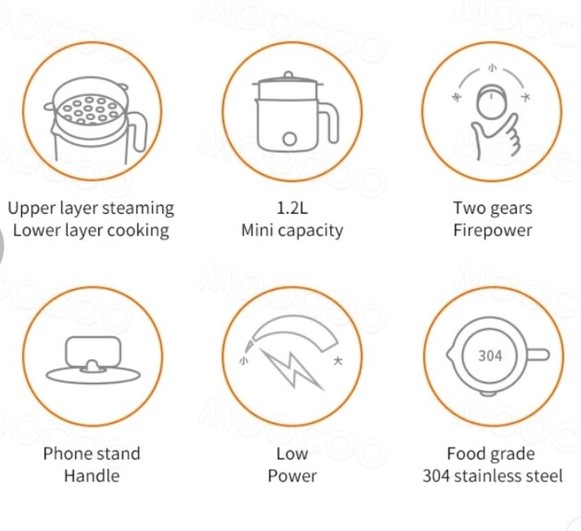 Electric Hot Pot Cooker, Double layered. Steamer and Cooker. [JOYOUNG X ...