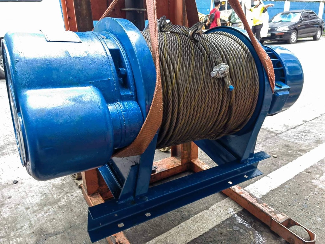 Electric Winch (5 Tons Capacity), Commercial & Industrial, Industrial ...