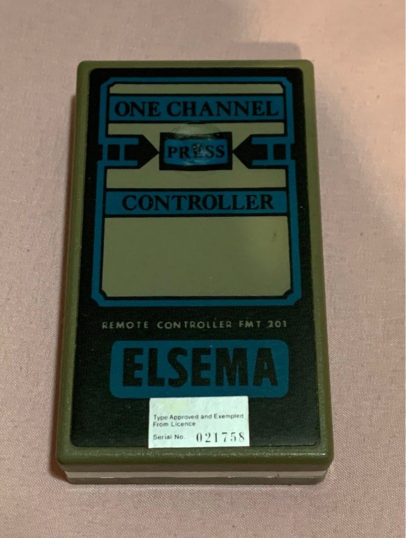 ELSEMA REMOTE CONTROLLER FMT 201, Computers & Tech, Parts & Accessories ...