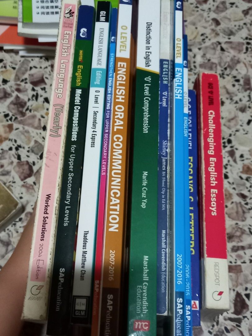 English o level books, Hobbies & Toys, Books & Magazines, Textbooks on ...