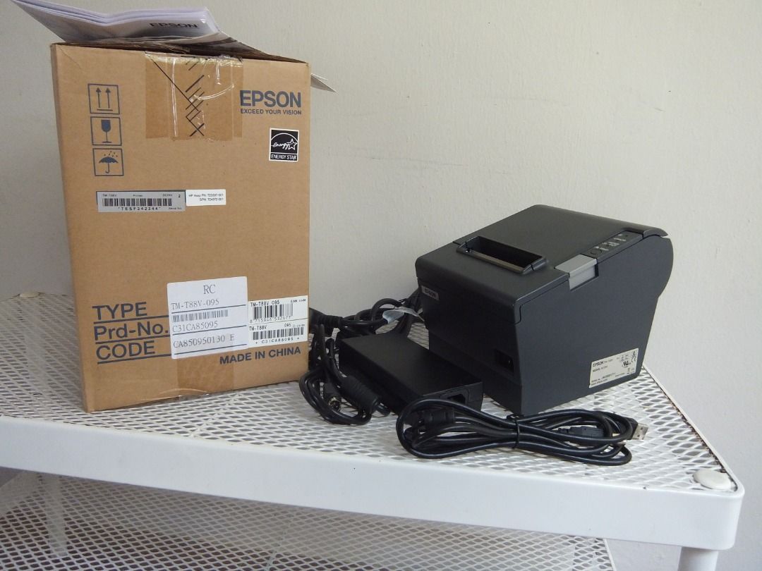 Epson TM T88v FAST NEW receipt printer, Computers & Tech, Printers ...