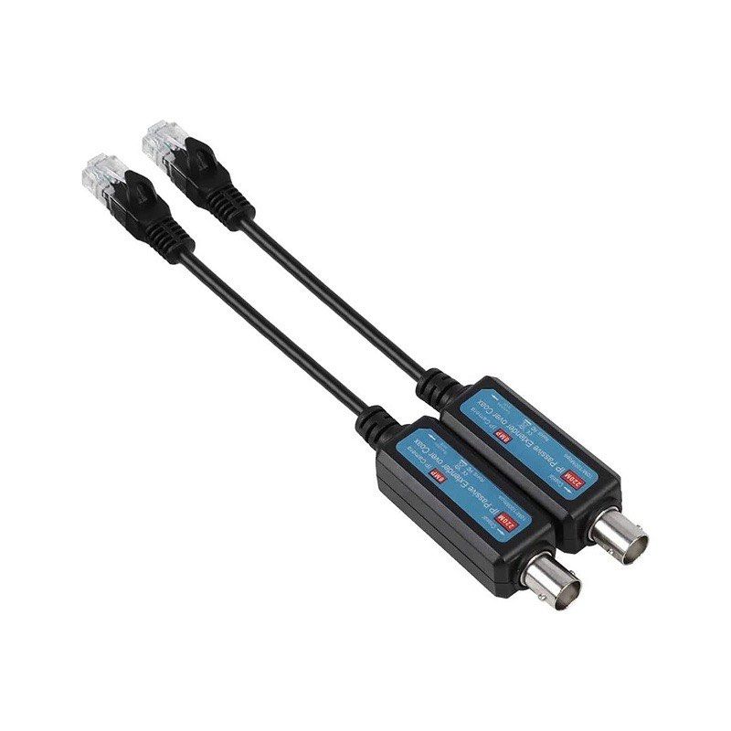 7-STAR* Ethernet UTP RJ45 Extender IP Camera Over RG59 Coaxial Cable ...