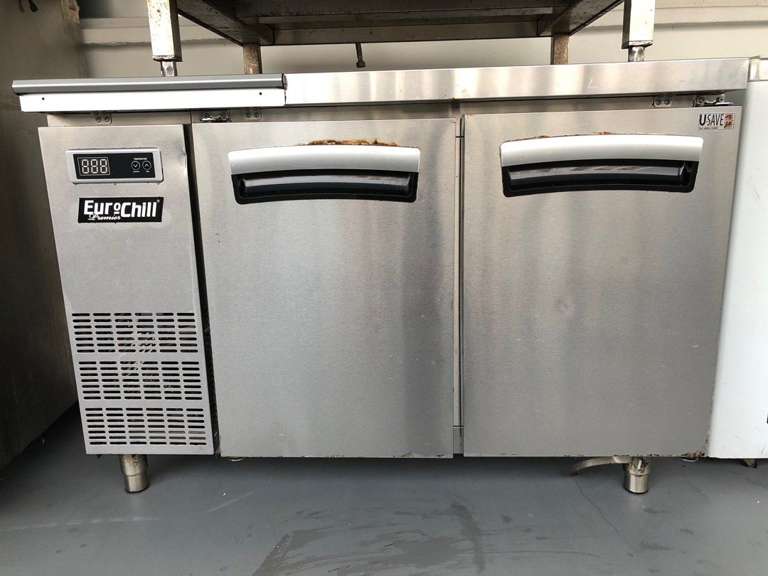 Euro Chill Premier 2 Door Table Chiller, TV & Home Appliances, Kitchen ...