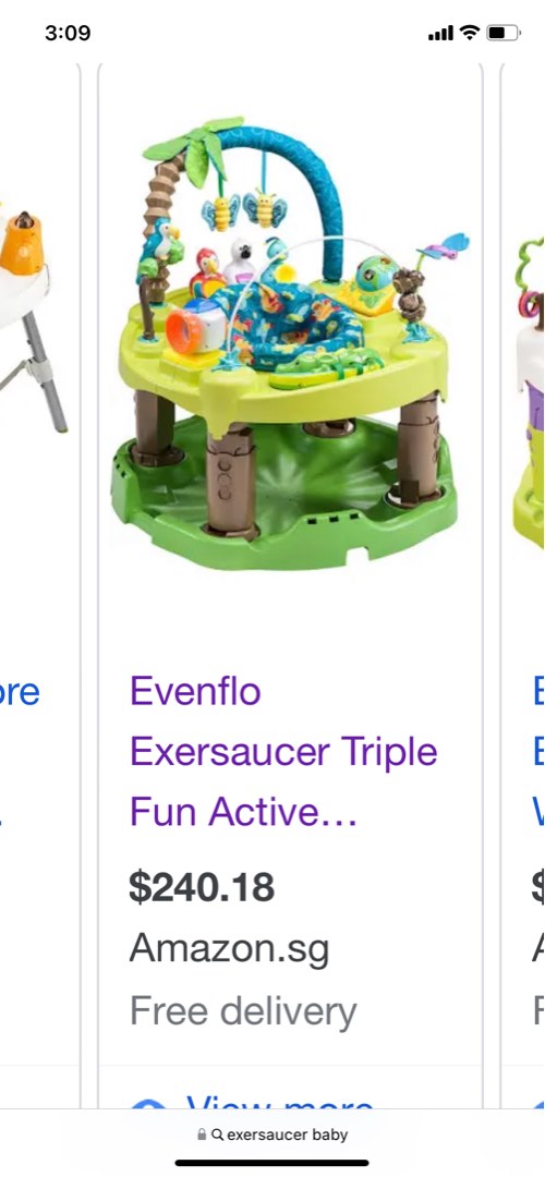 Evenflo exersaucer baby bouncer,, Babies & Kids, Infant Playtime on ...