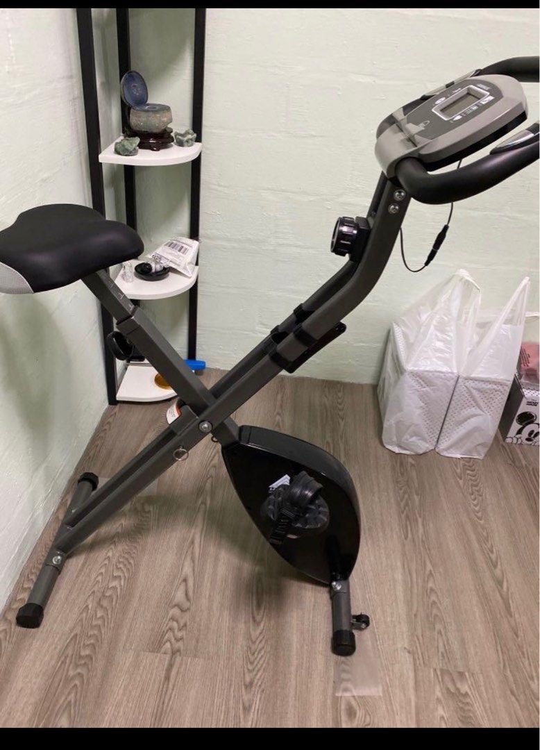 Exercise bike (foldable), Sports Equipment, Exercise & Fitness, Cardio & Fitness Machines on ...