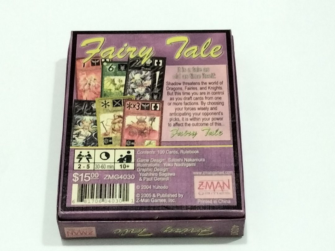 Fairy Tale Card Game, Hobbies & Toys, Toys & Games on Carousell