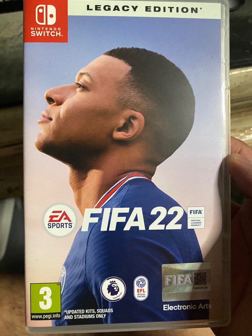 FIFA 22 (Legacy Edition) for Nintendo Switch, Video Gaming, Video Games ...