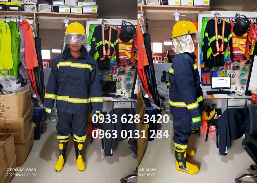 Fireman suit With Reflector, Men's Fashion, Coats, Jackets and ...