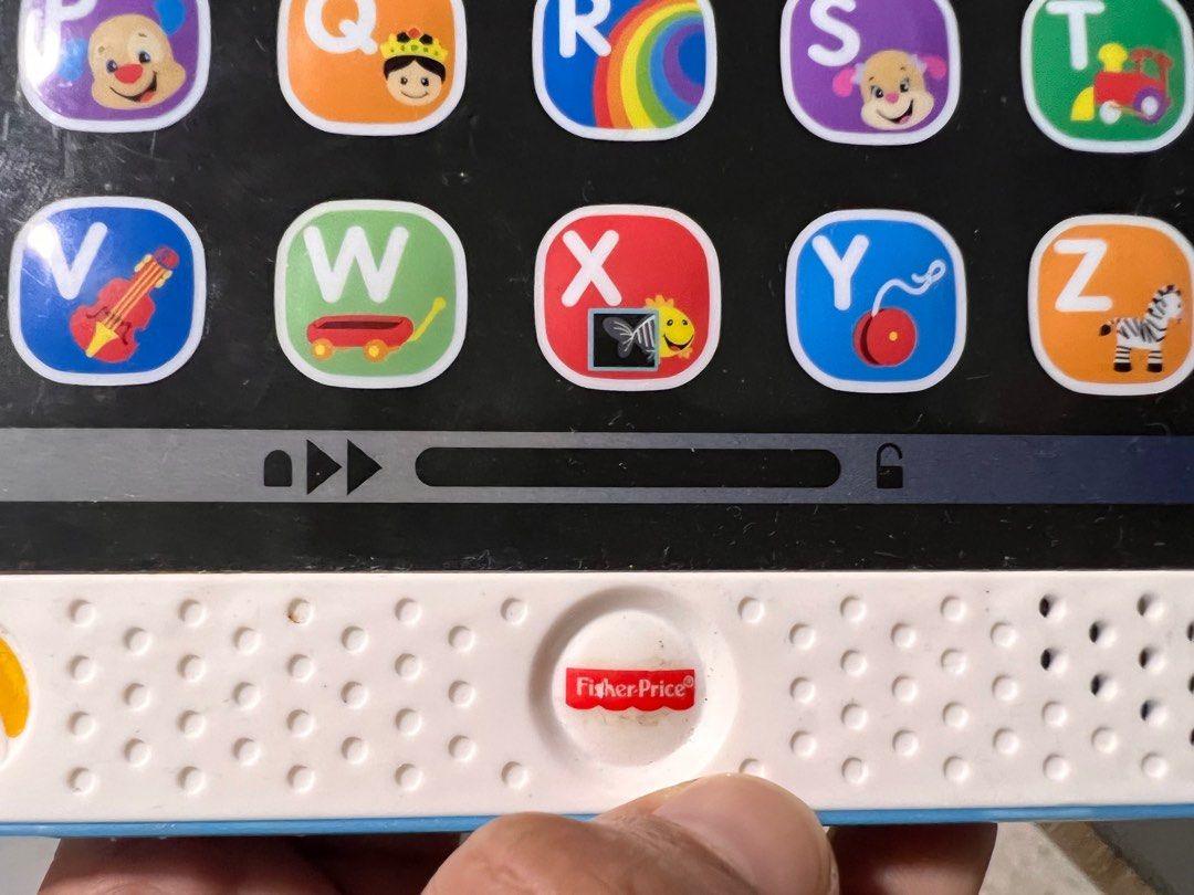 Fisher Price Infant / Toddler mini ipad to memorize alphabets, Hobbies ...