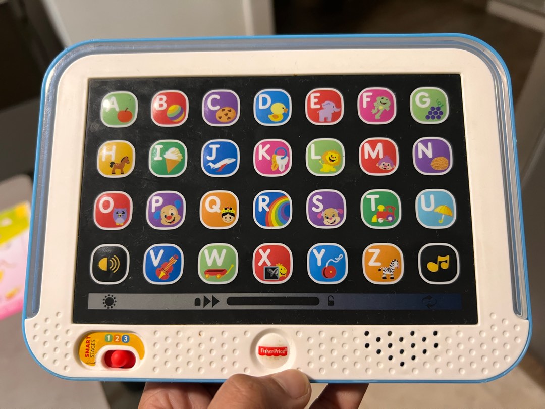 Fisher Price Infant / Toddler mini ipad to memorize alphabets, Hobbies ...