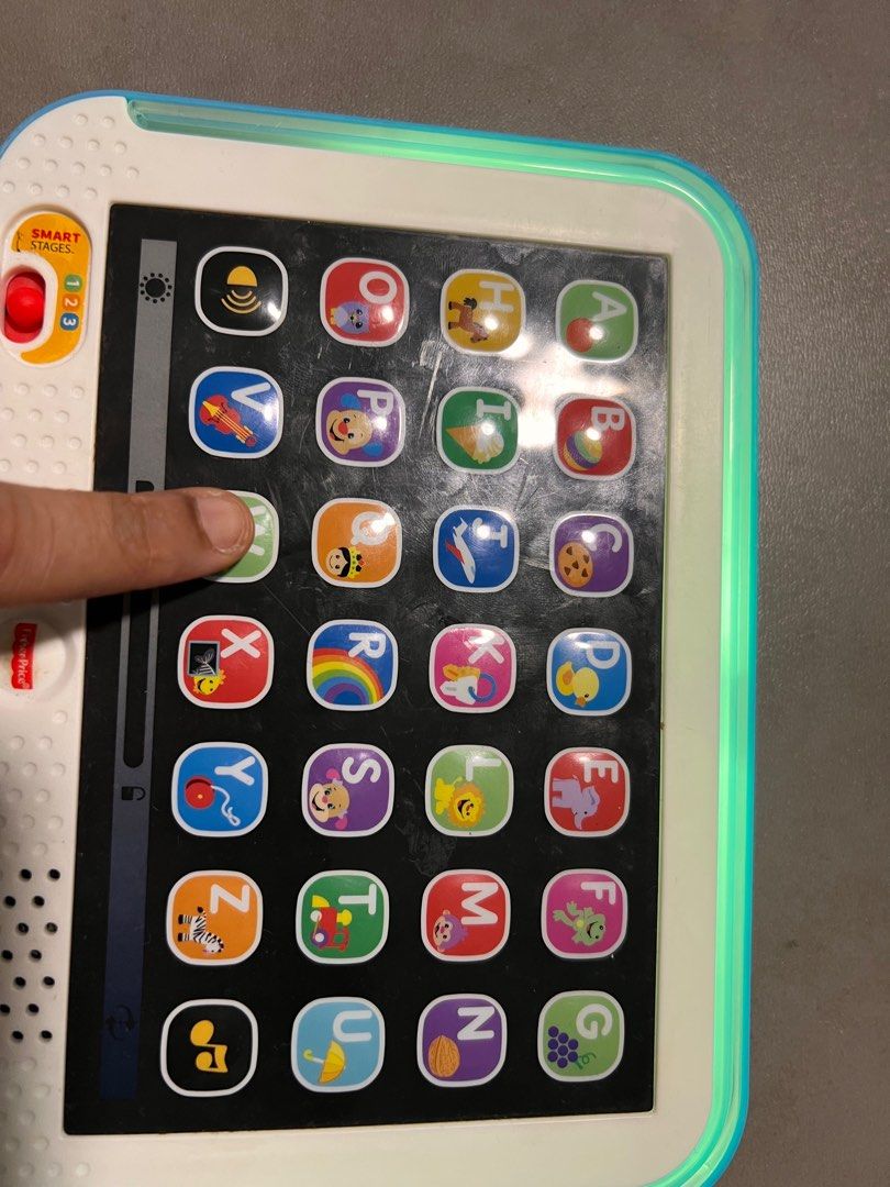 Fisher Price Infant / Toddler mini ipad to memorize alphabets, Hobbies ...
