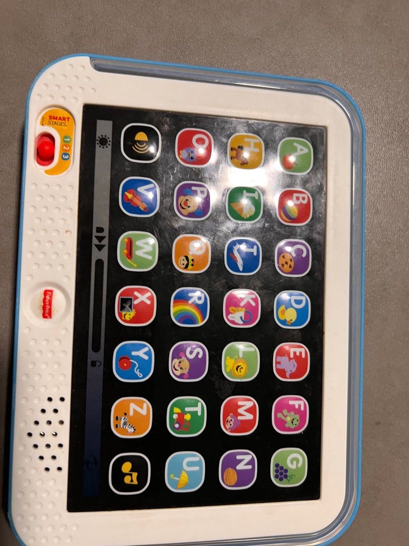 Fisher Price Infant / Toddler mini ipad to memorize alphabets, Hobbies ...