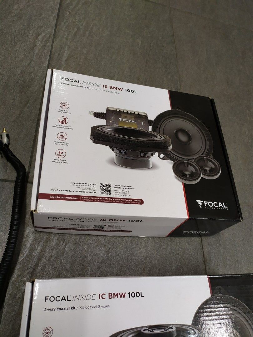 FOCAL Sound system, Car Accessories, Accessories on Carousell