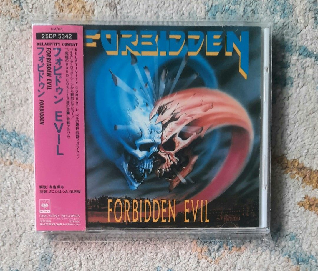 Forbidden - Forbidden Evil CD, Hobbies & Toys, Music & Media, CDs ...