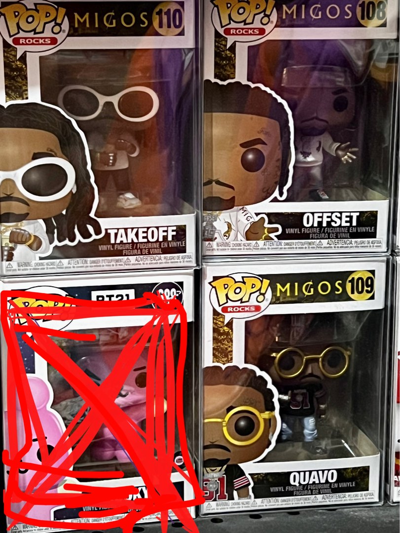 Funko Migos Set Quavo Offset Takeoff, Hobbies & Toys, Toys & Games on ...
