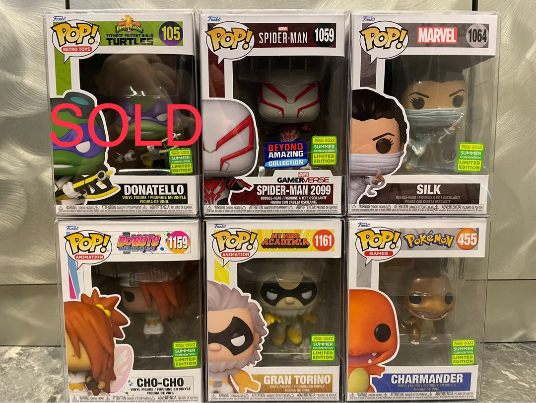 Funko Pop - SDCC Summer 2022 - Spider-Man 2099 Silk Charmander Gran ...