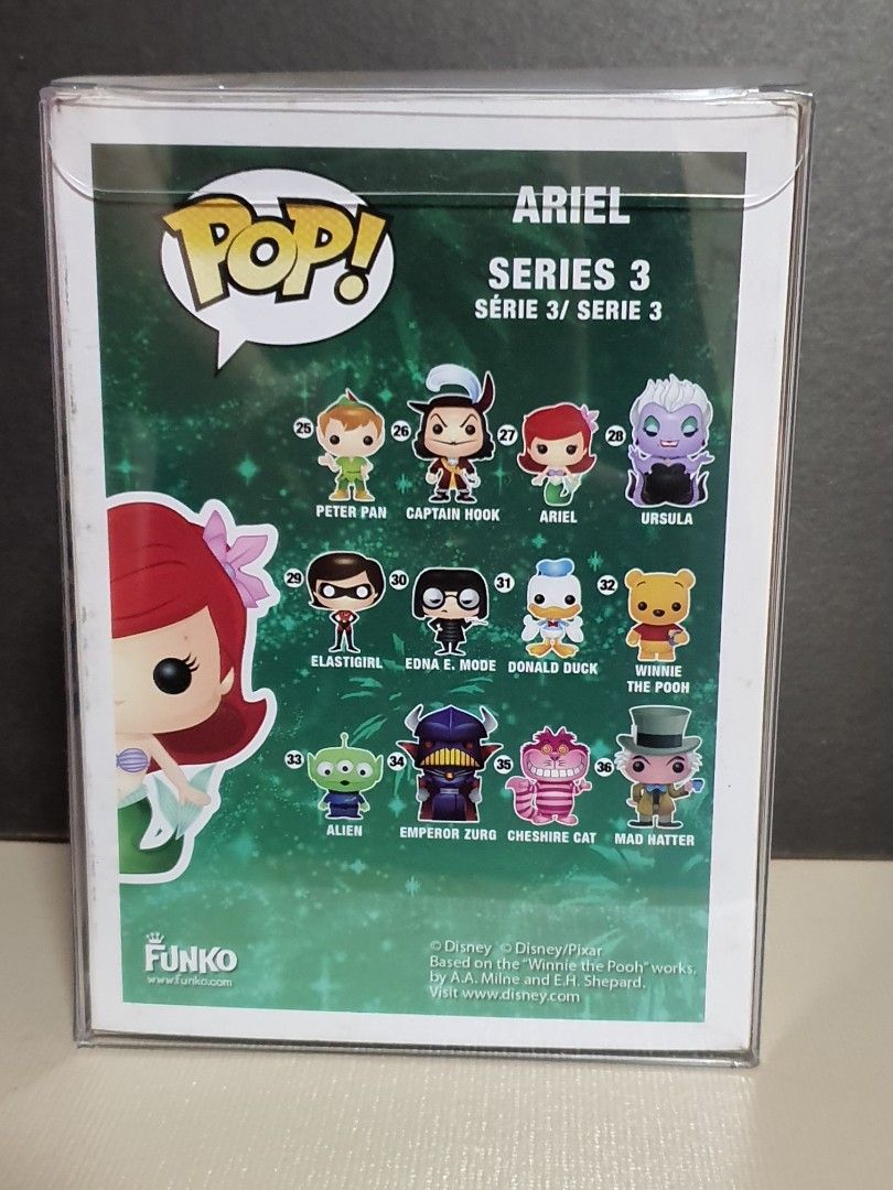 Funko Pop Ariel 27 ( the little mermaid ), Hobbies & Toys, Toys & Games ...