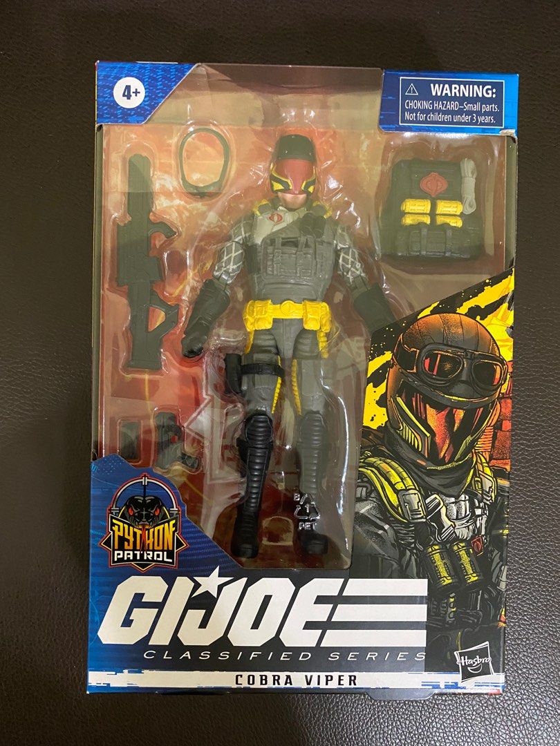 G.I Joe Classified Python Patrol Bat, Python Patrol Viper , Alley Viper ...