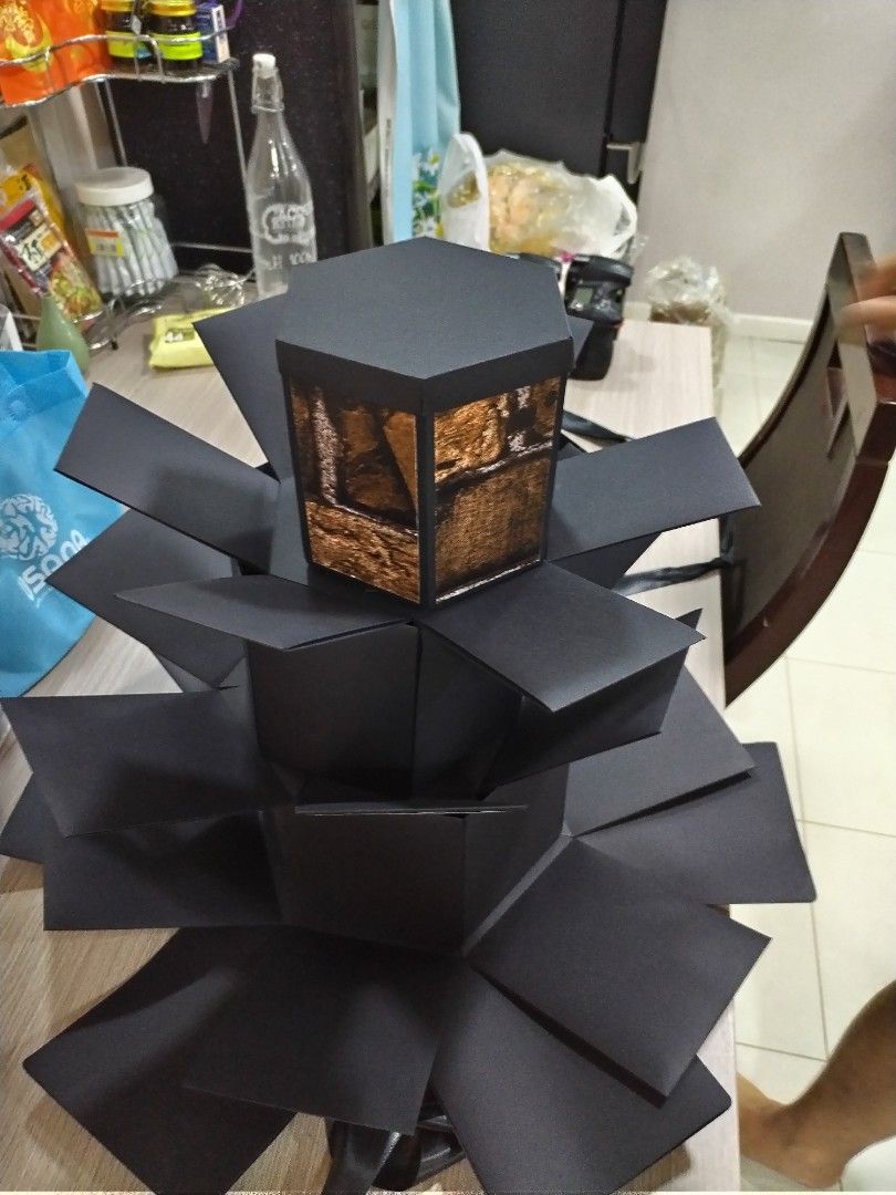 Gift box photo box DIY, Hobbies & Toys, Stationery & Craft, Handmade ...