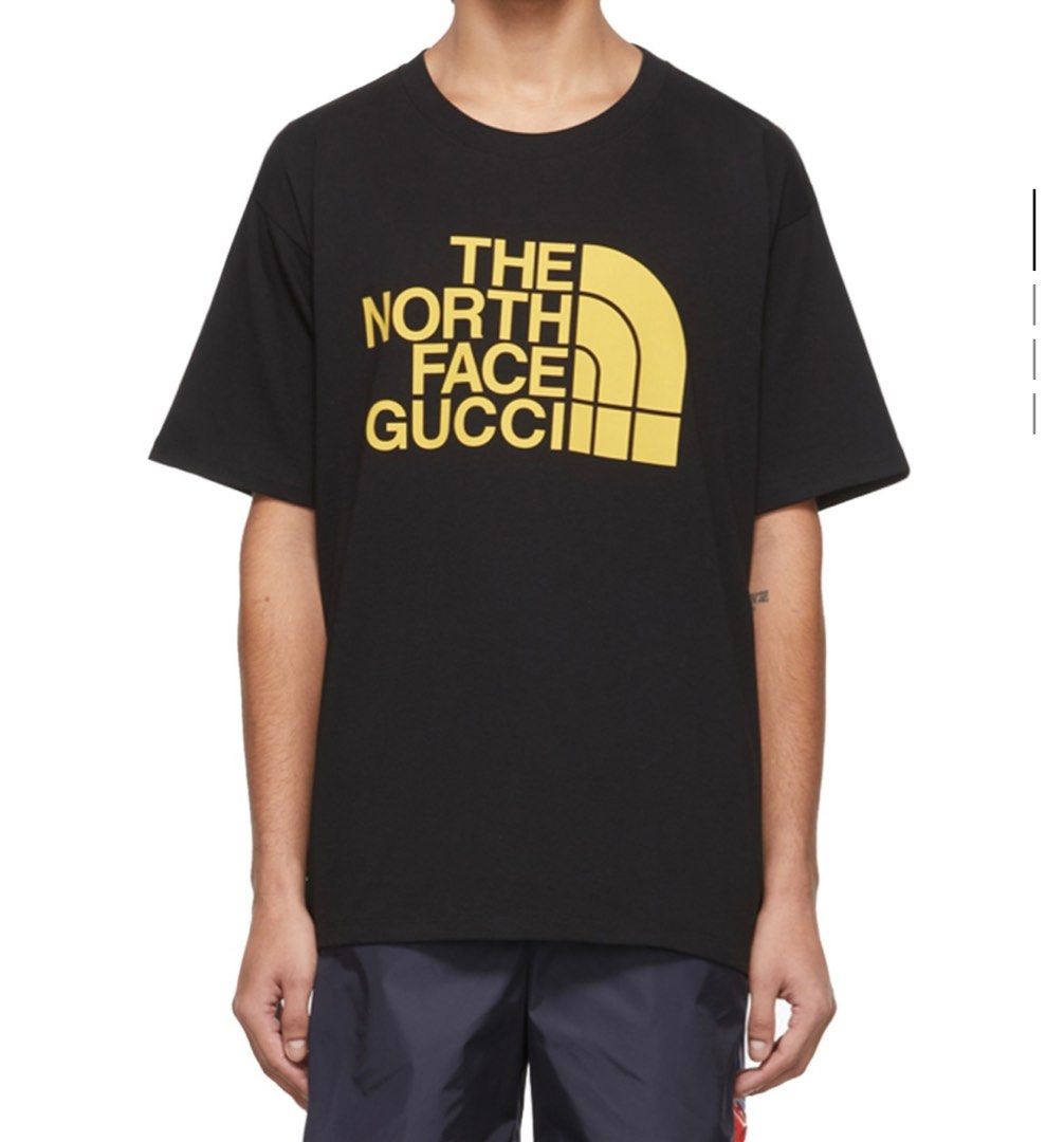 Gucci x The North Face Logo T-shirt, Men's Fashion, Tops & Sets ...