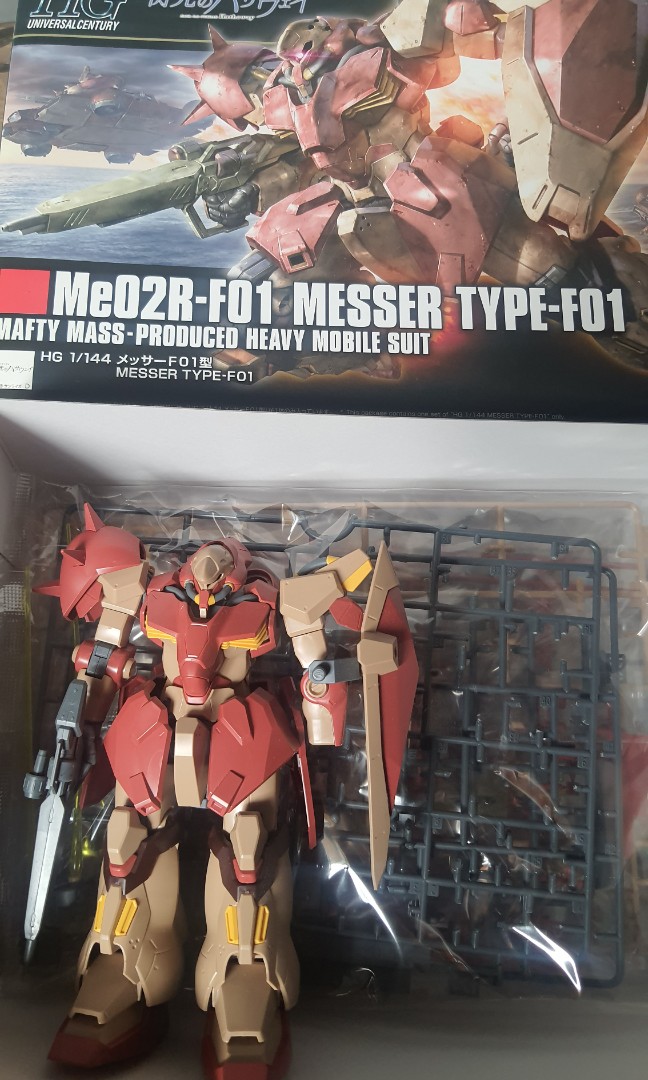 Gundam hg messer, Hobbies & Toys, Toys & Games on Carousell