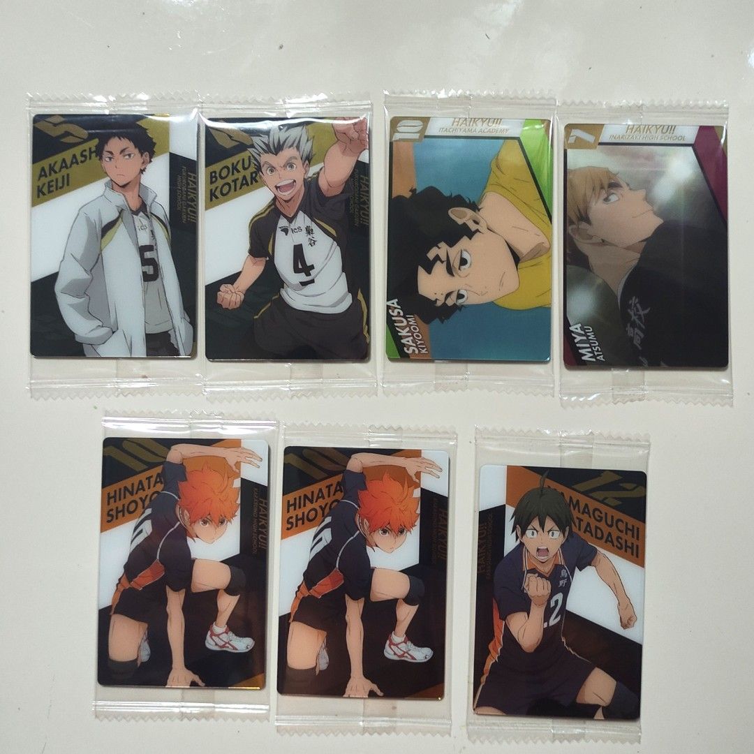 Haikyuu wafer card vol 2, Hobbies & Toys, Memorabilia & Collectibles, J ...