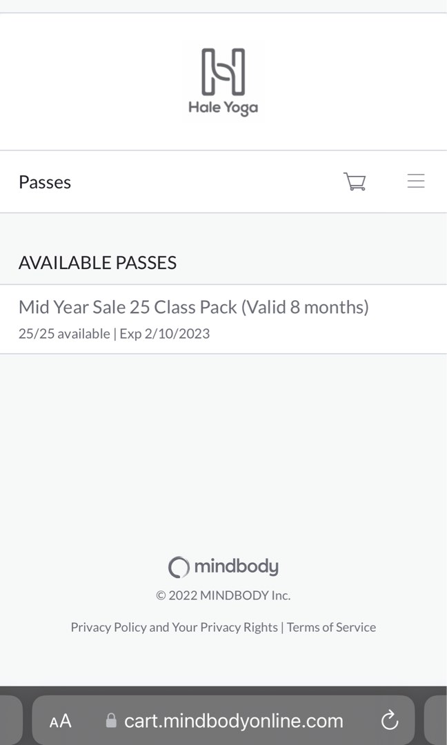 Hale Yoga Class, Tickets & Vouchers, Vouchers on Carousell