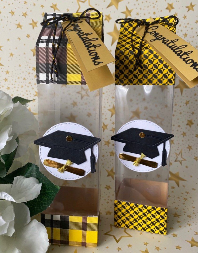 Handcrafted and Designed Graduation Gift Boxes with free gift tag and ...