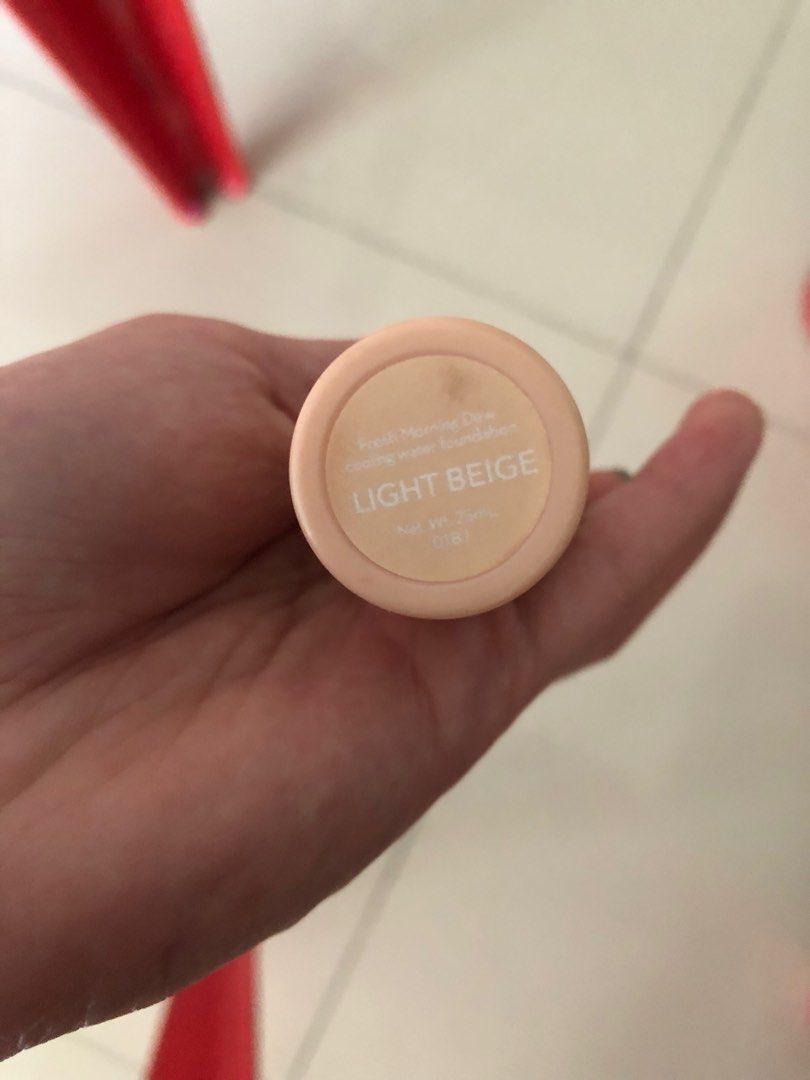 Happy Skin Fresh Morning Dew Cooling Water Foundation, Beauty ...