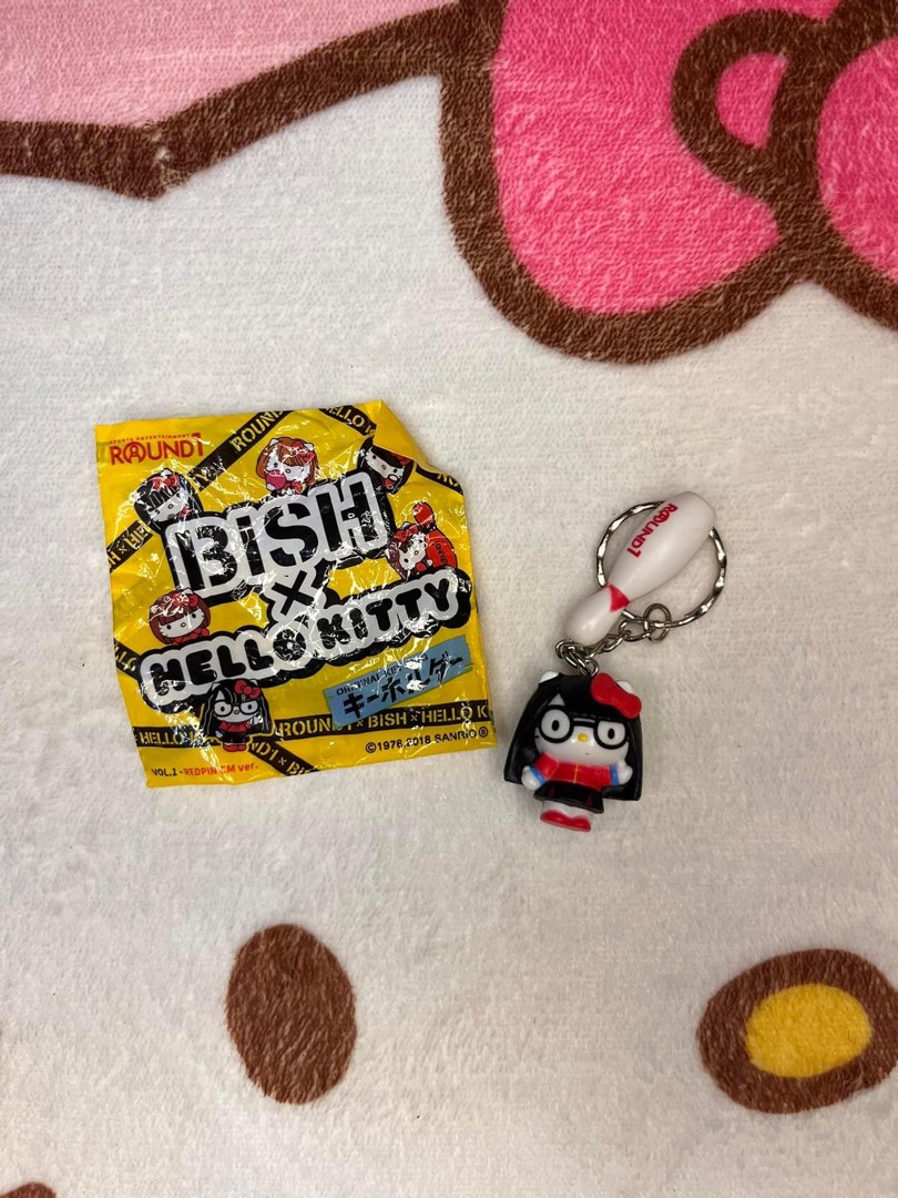 Hello kitty Keychain x Bish., Hobbies & Toys, Toys & Games on Carousell