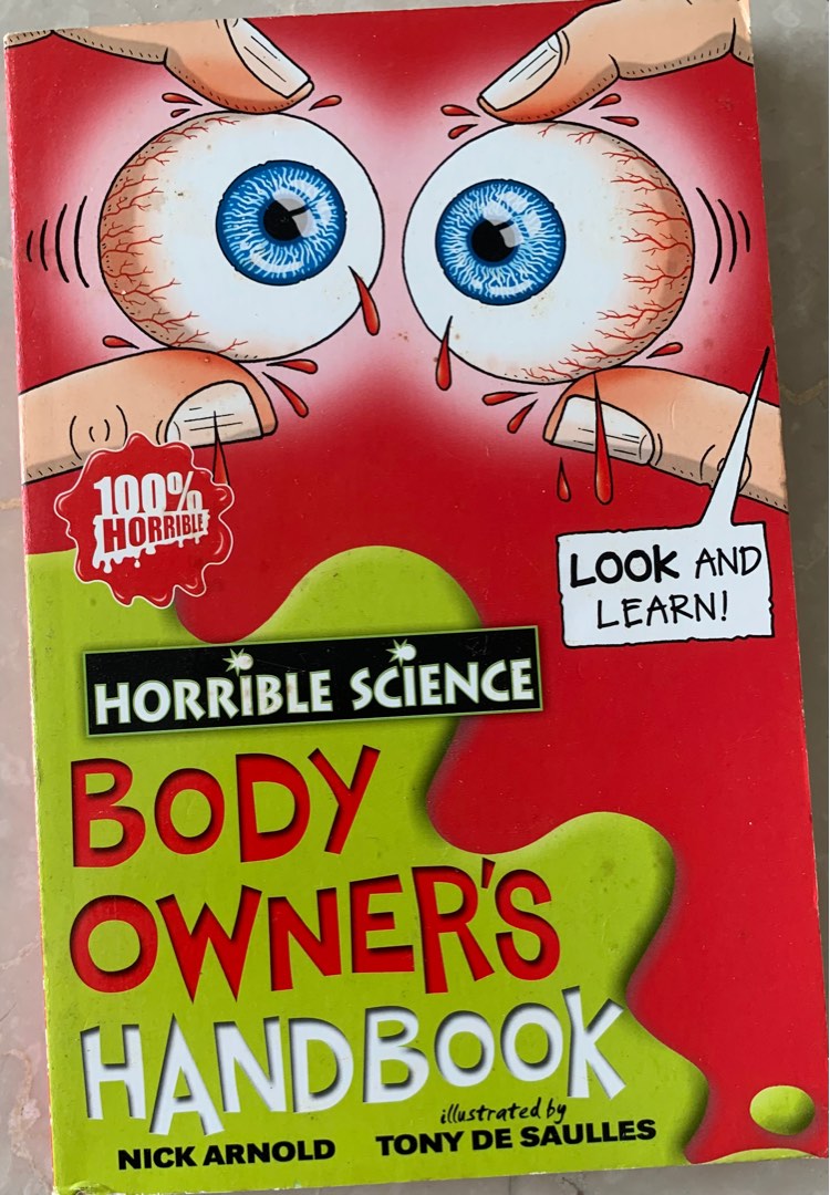 Horrible science - body owners handbook, Hobbies & Toys, Books ...
