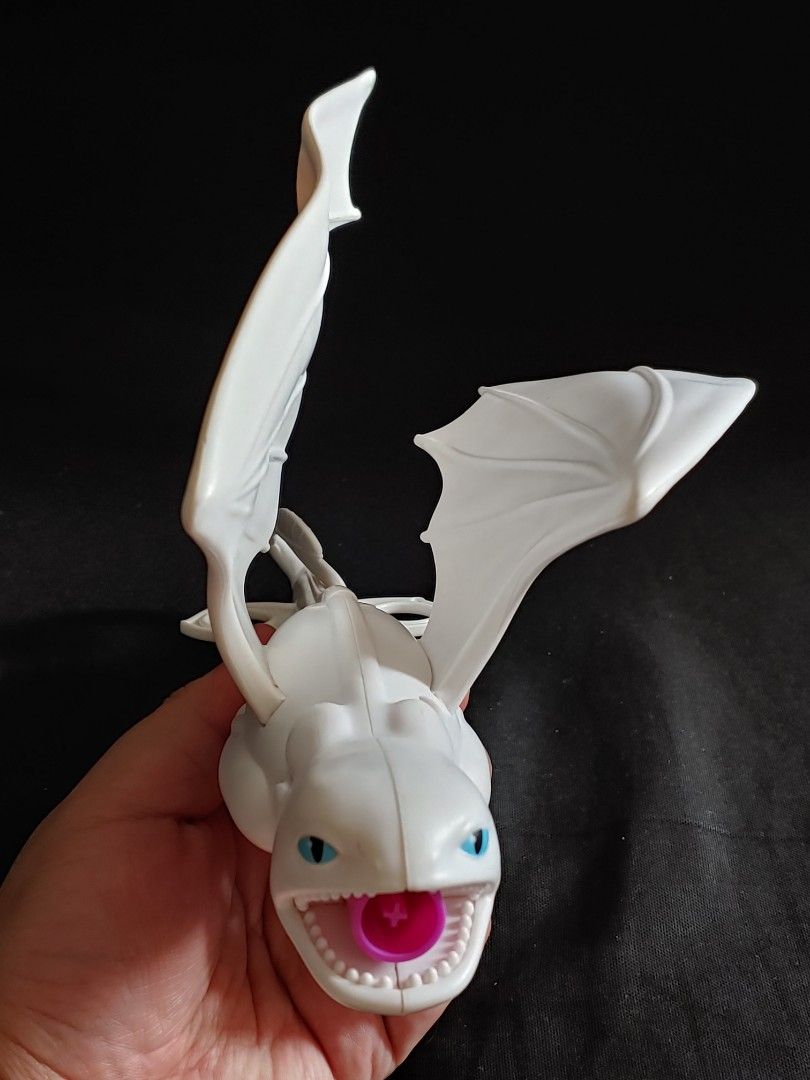 How to Train Your Dragon Light Fury toy, Hobbies & Toys, Toys & Games ...